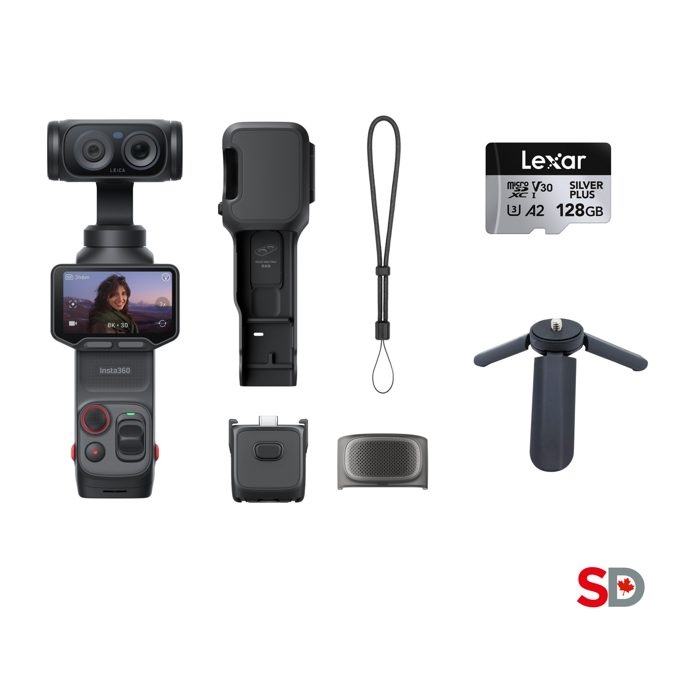 Insta360 Luna Ultra Standard Bundle+Exclusive Kit (Cosmic Black ...